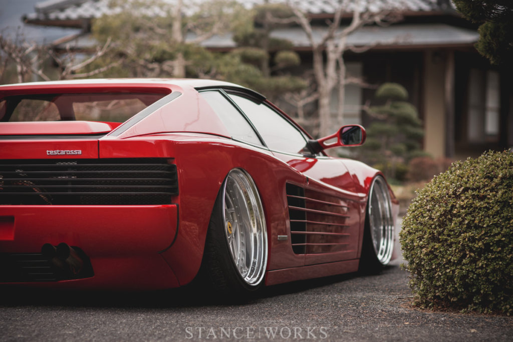 Low-Rider: Ferrari Testarossa in Japan – Design & Technik News